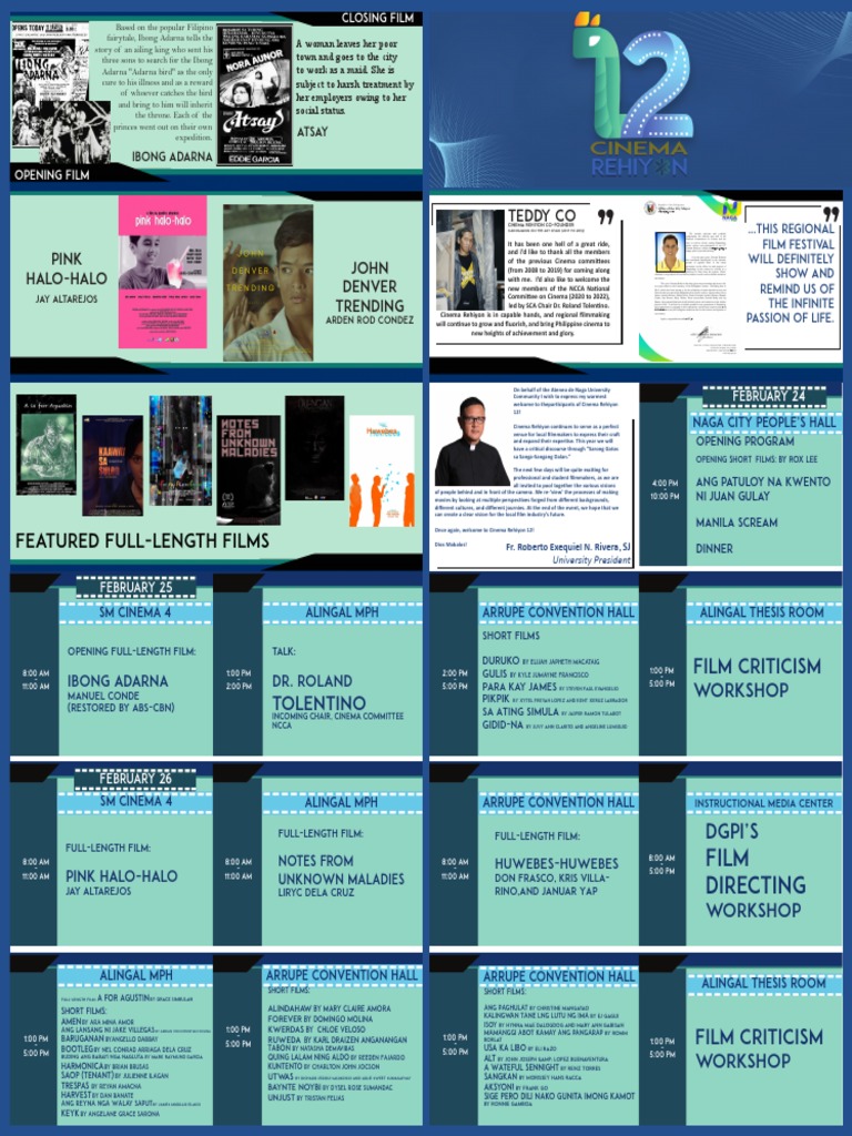 PROGRAM SHEET FEB18 Final | PDF