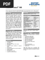 Masterprotect 1855 Tds | PDF | Concrete | Water