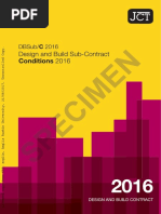 JCT Design and Build Contract | PDF