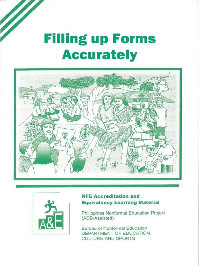 Filling Up Forms Accurately | Download Free PDF | Tax Return (United ...