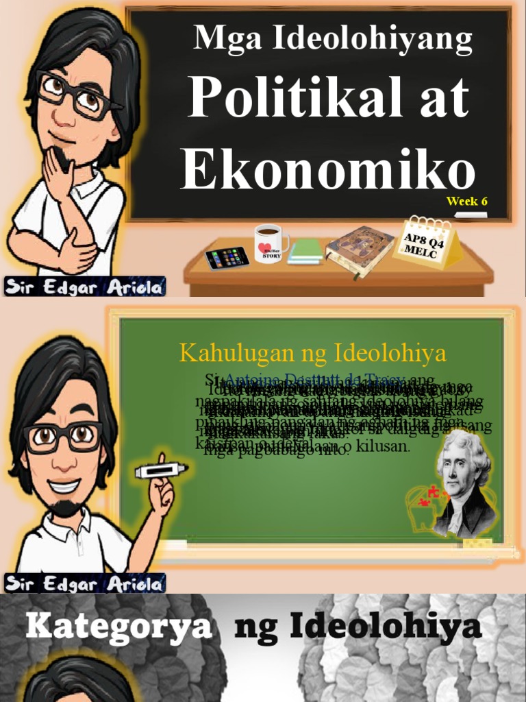 4 Mga Ideolohiyang Politikal at Ekonomiko | PDF