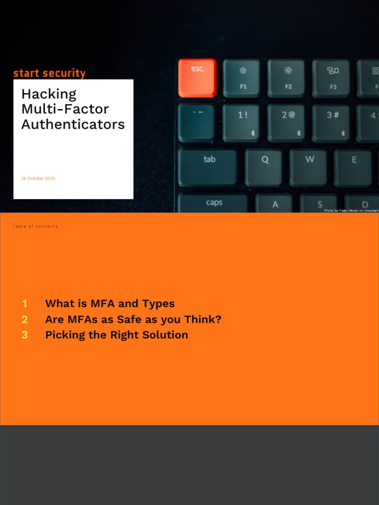 Hacking Multi-Factor Authenticators | Download Free PDF | Security | Computer Security