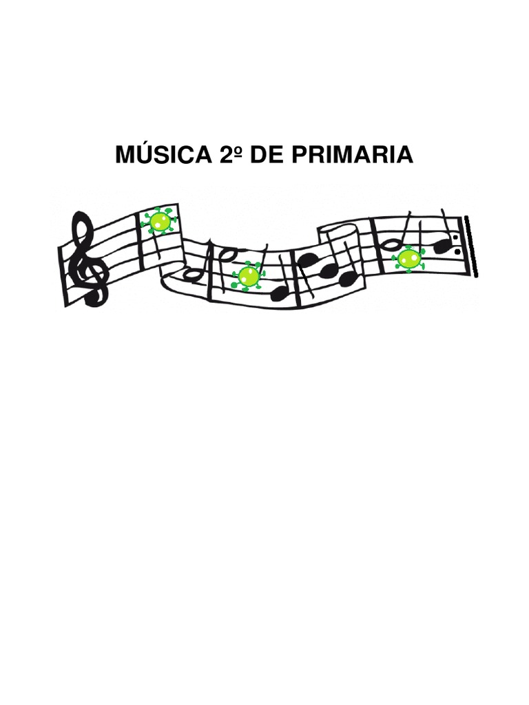 Fichas MÚSICA 2º DE PRIMARIA | PDF