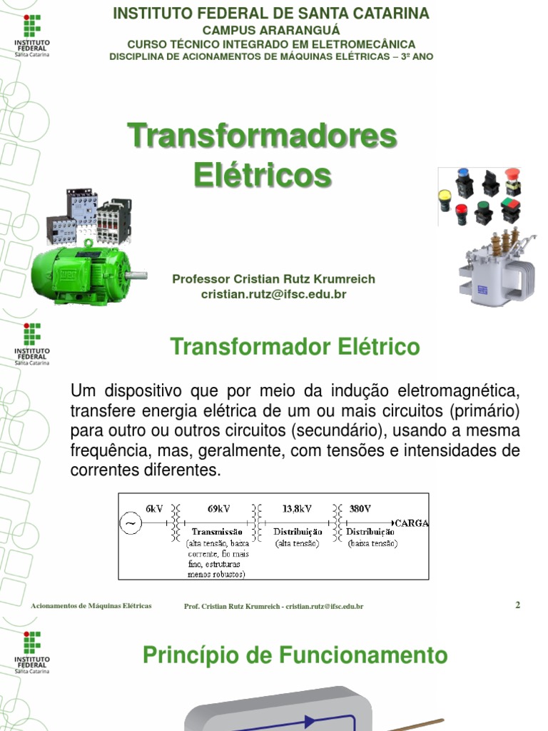 03 - Transformadores | PDF | Transformador | Indutor