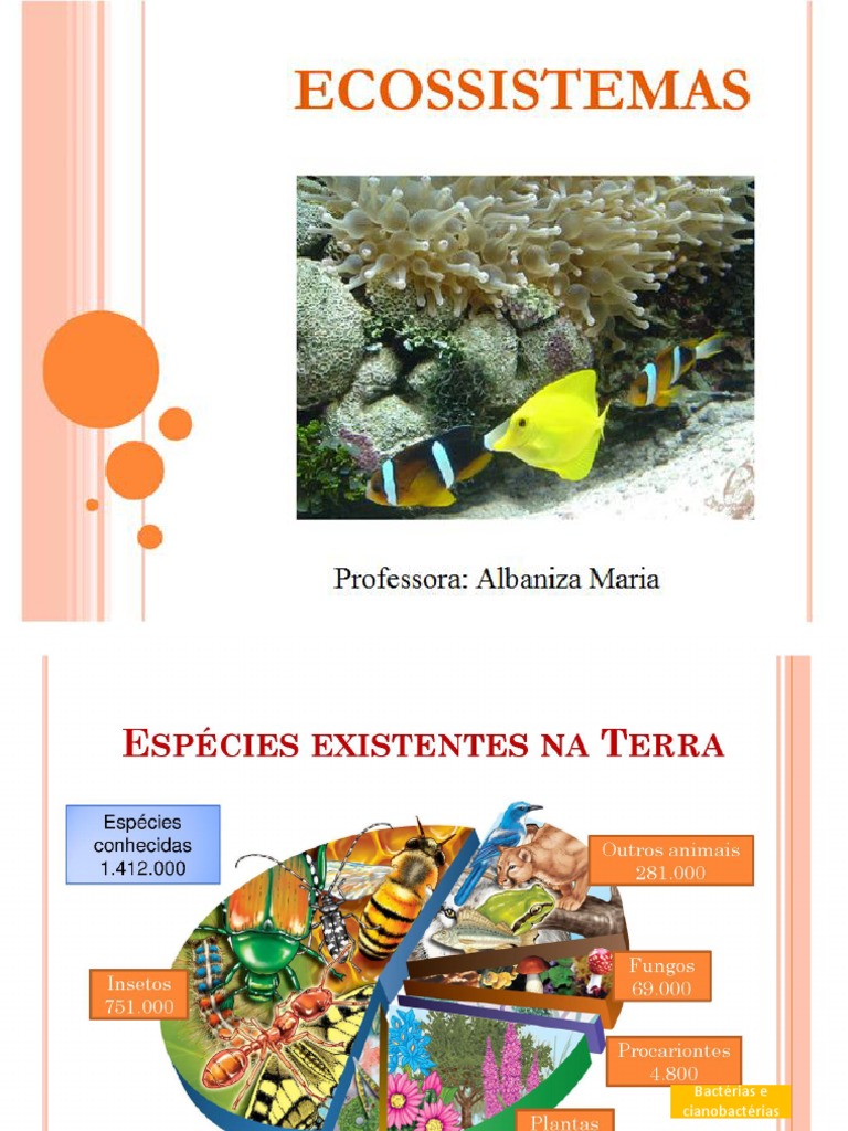 Bactérias e cianobactérias nos ecossistemas | PDF | Ecossistema | Tecnologia ambiental