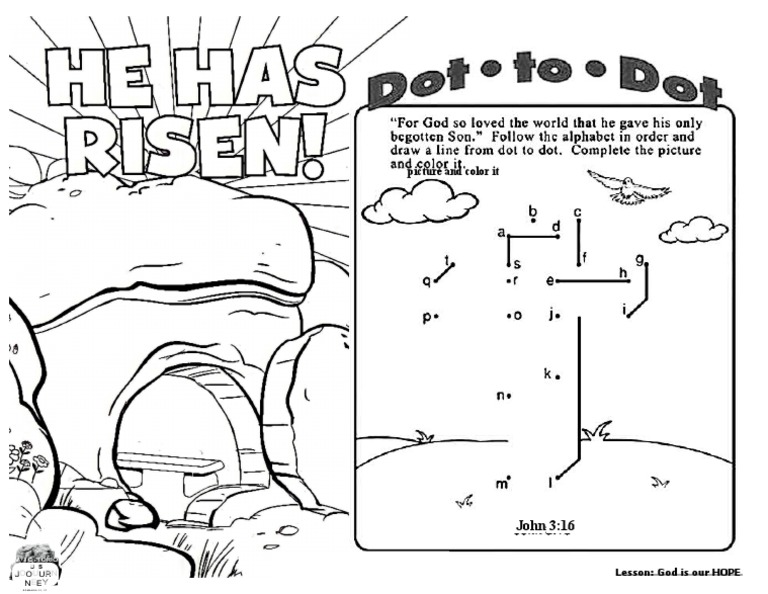 Bible Verse Activity: John 3:16 | PDF