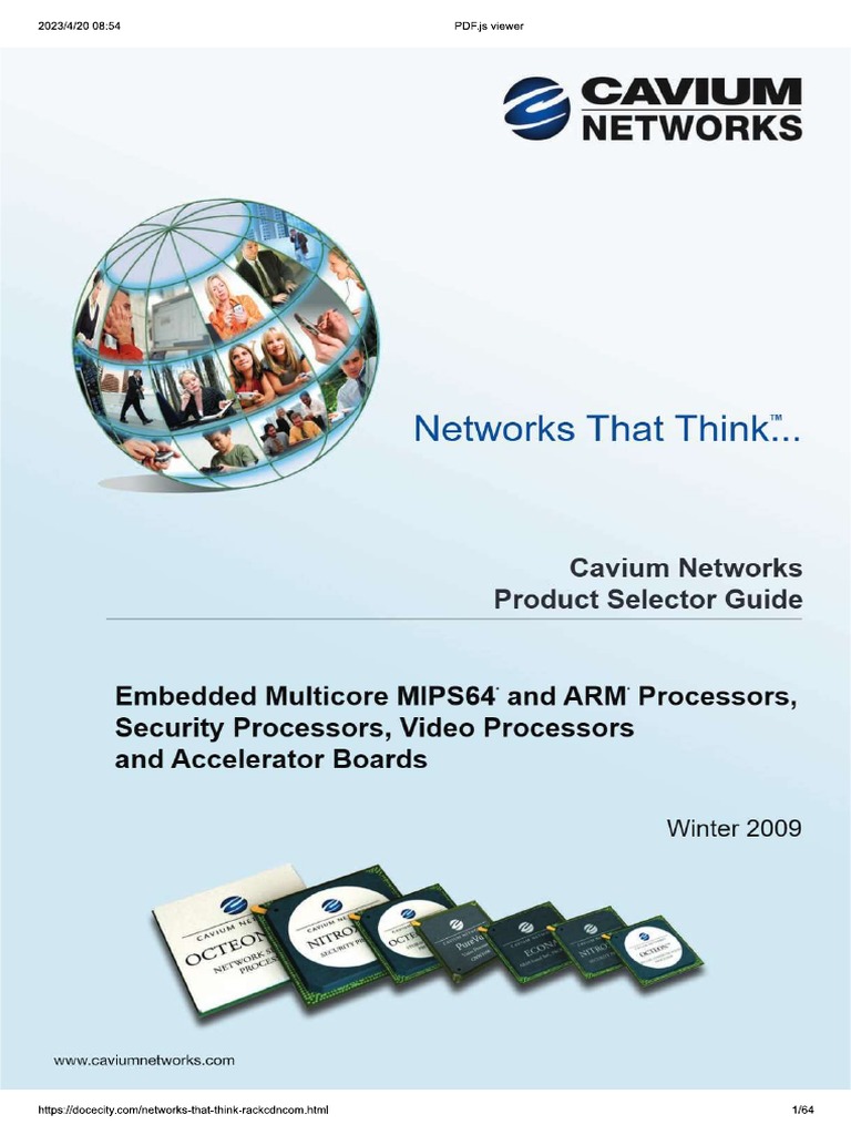 Cavium Product Line | PDF