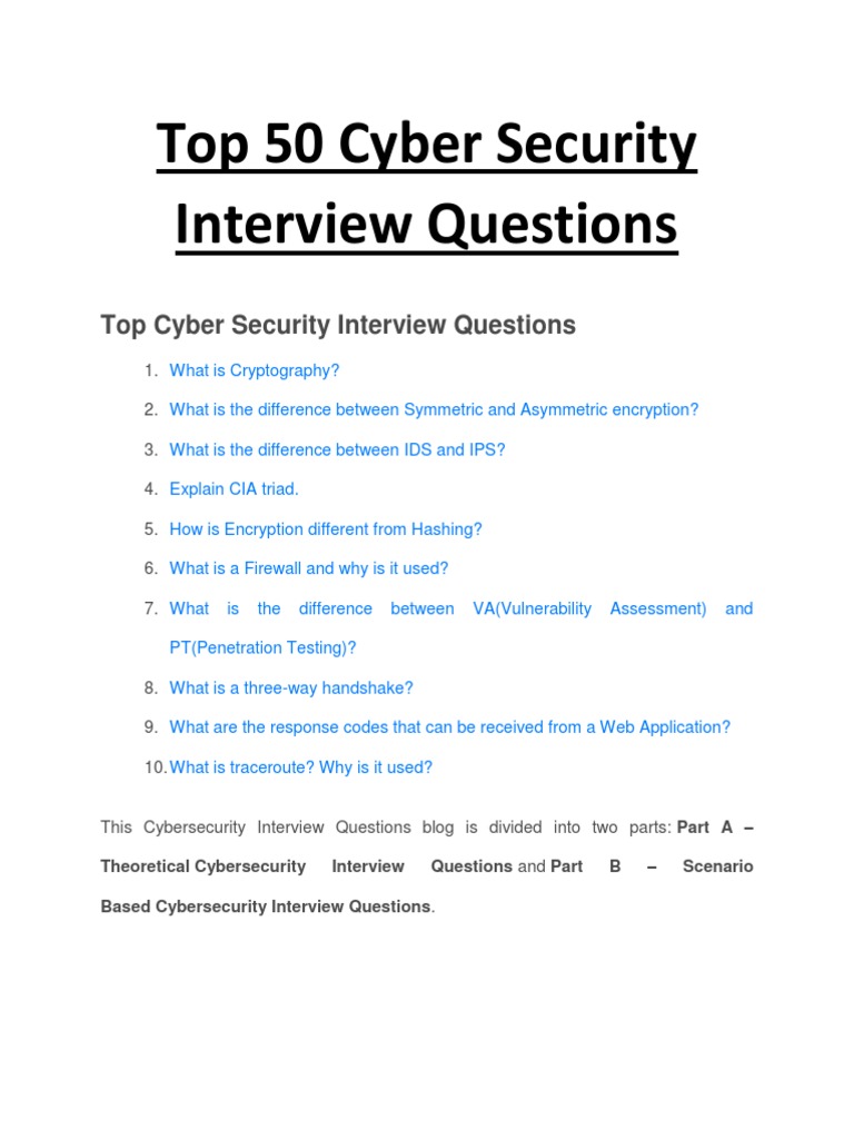 Cyber Security Questions Pdf Computer Network Transport Layer
