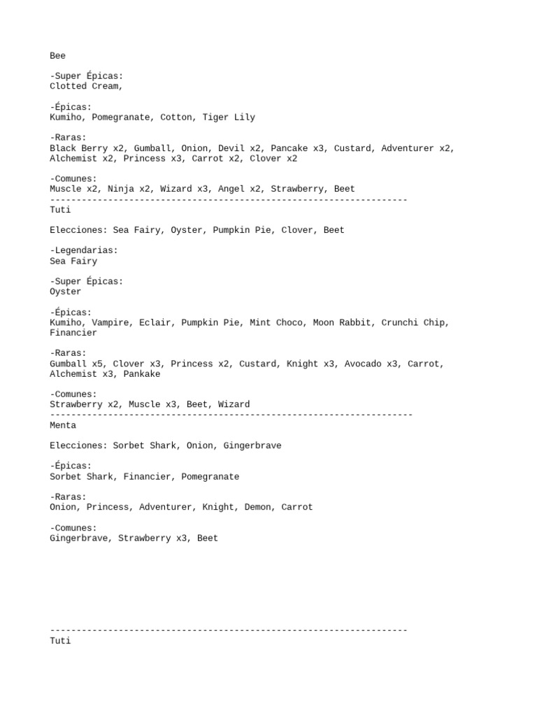 XD Galletas Texto | PDF