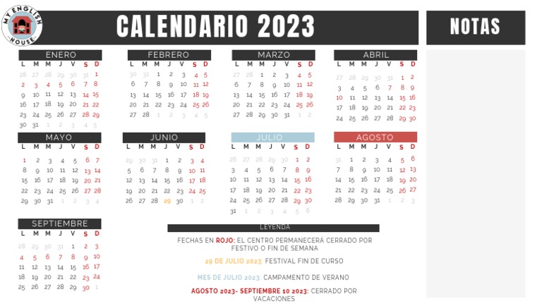 Calendario 2023 | PDF