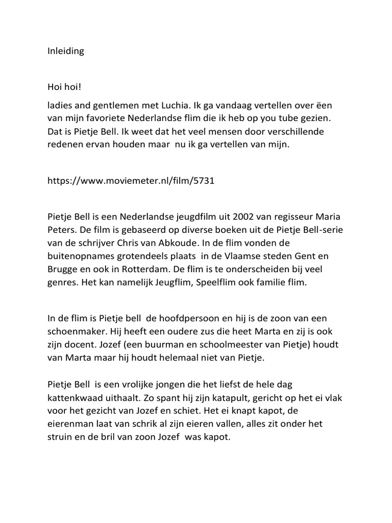 Pietje Bell | PDF