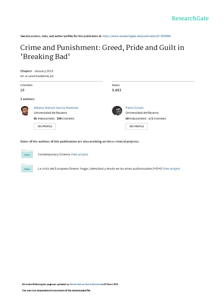 How Cancer and Pride Fuel Walter White's Moral Decline in Breaking Bad ...