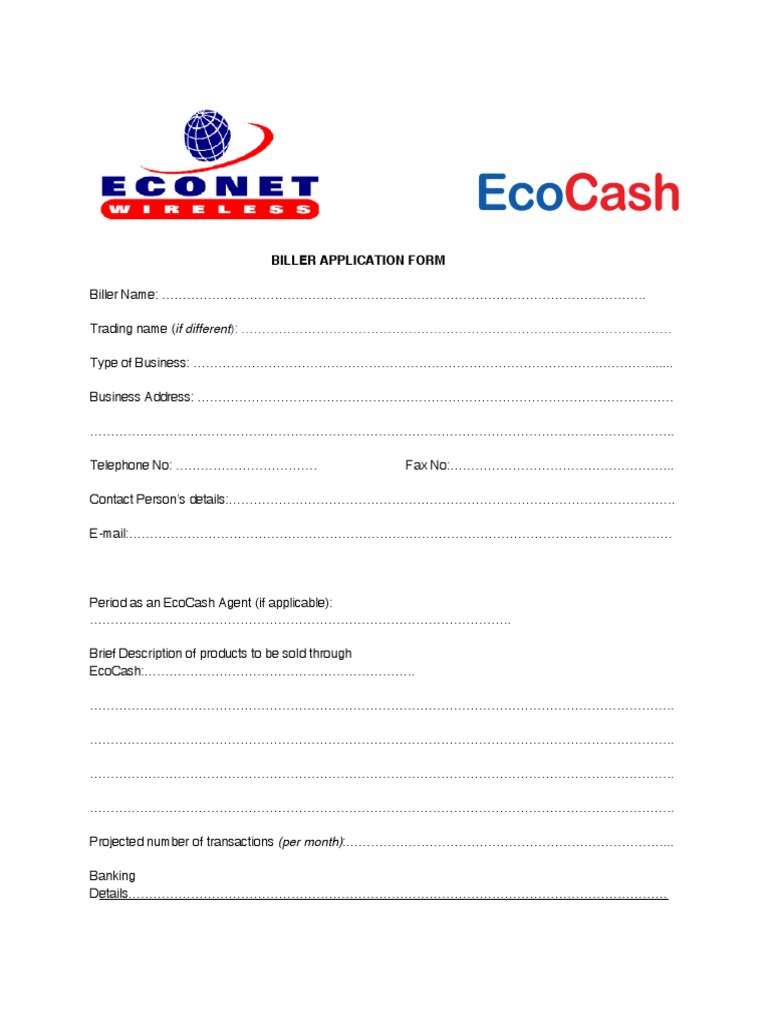 Biller Application Form | PDF | Arbitration | Indemnity