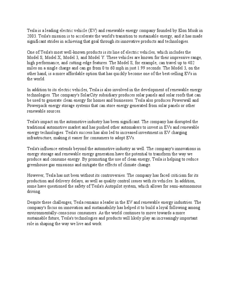 3 | PDF | Electric Vehicle | Renewable Energy