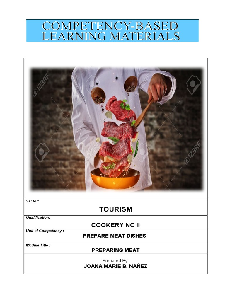 Cookery CBLM | PDF | Grilling | Cooking