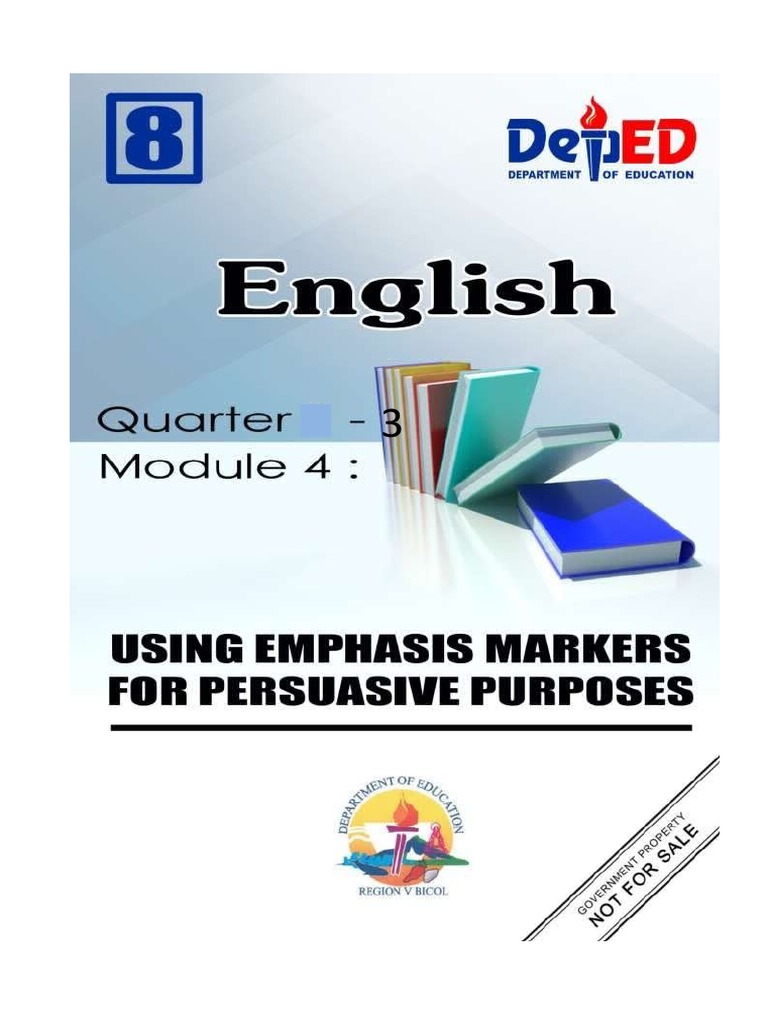 Use Emphasis Markers For Persuasive Purposes | Download Free PDF ...