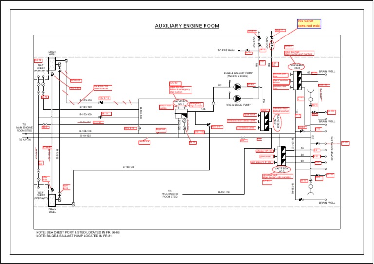 REPRODUCTION OF BILGE AND BALLAST LINES DIAGRAM - Rev 2020-12-11 | PDF ...