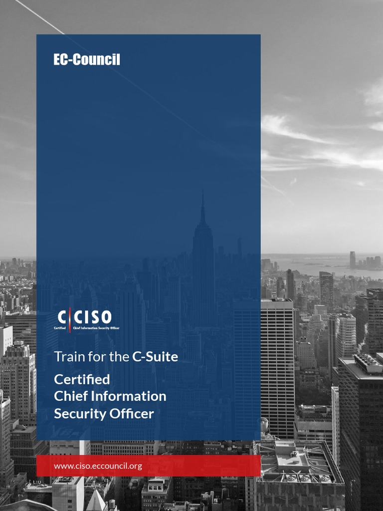 Train For The C-Suite: Certified Chief Information Security Officer ...