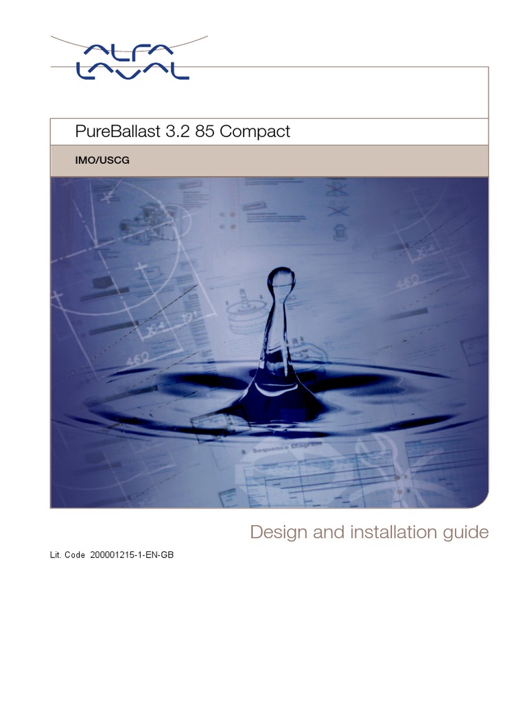 PB 3.2 - DG 85 Compact IMO USCG | PDF | Pipe (Fluid Conveyance) | Valve