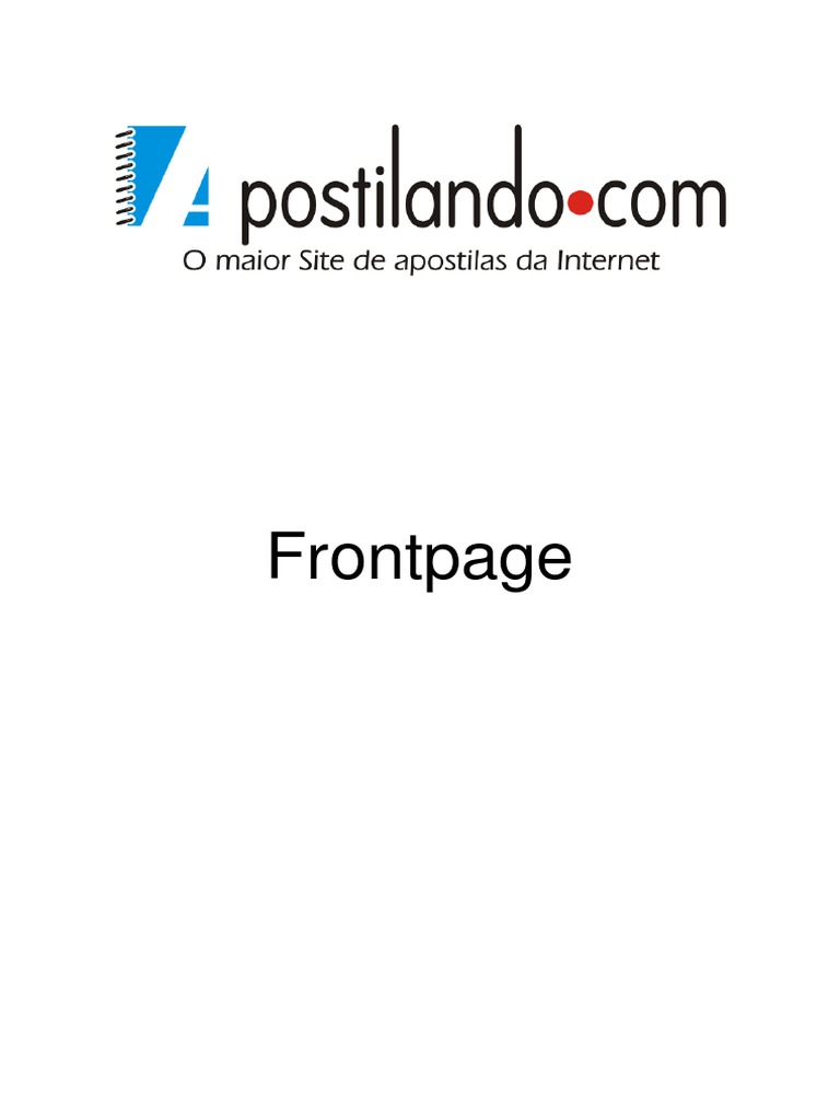 3342 FrontPage | PDF | Rede mundial de computadores | Internet e Web