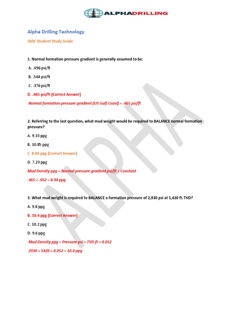 Student Study Guide | PDF