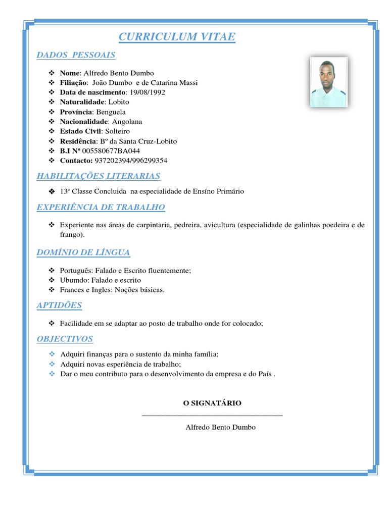 CURRICULUM VITAE ALFREDO | PDF