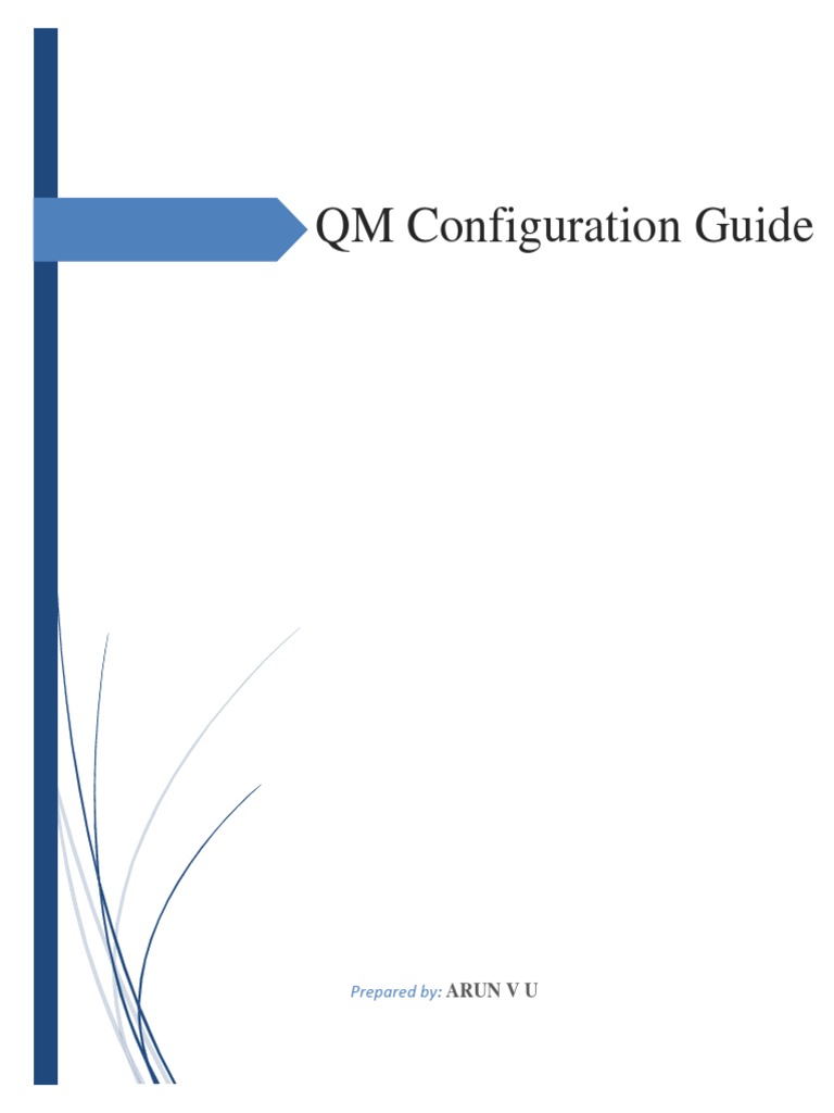 QM Configuration Guide | PDF | Sampling (Statistics) | Quality Management