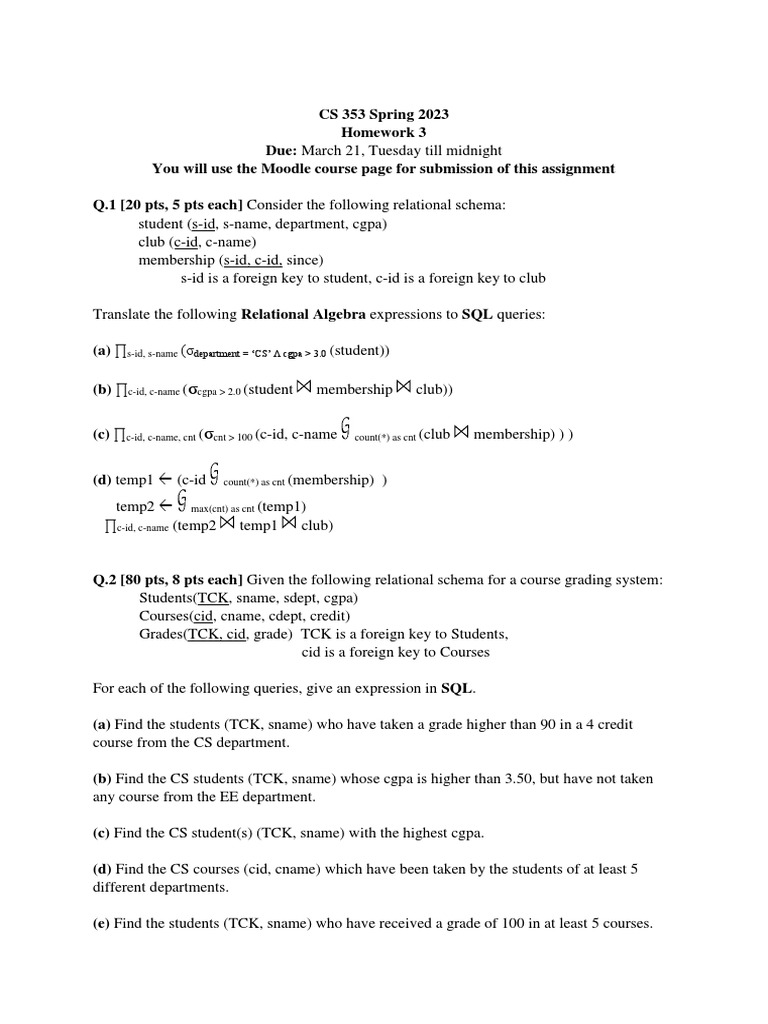 hw3 spr23 | PDF