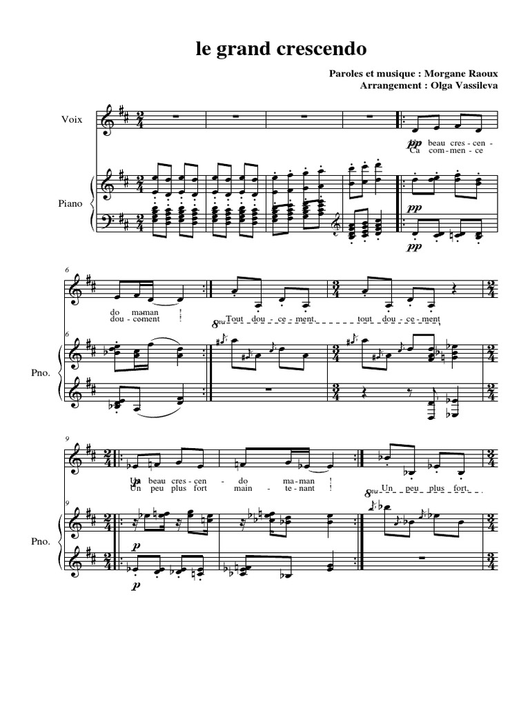 Le Grand Crescendo | PDF