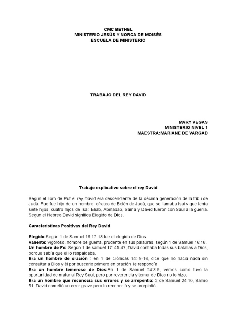 Documento Sin Título | PDF | Solomons | David