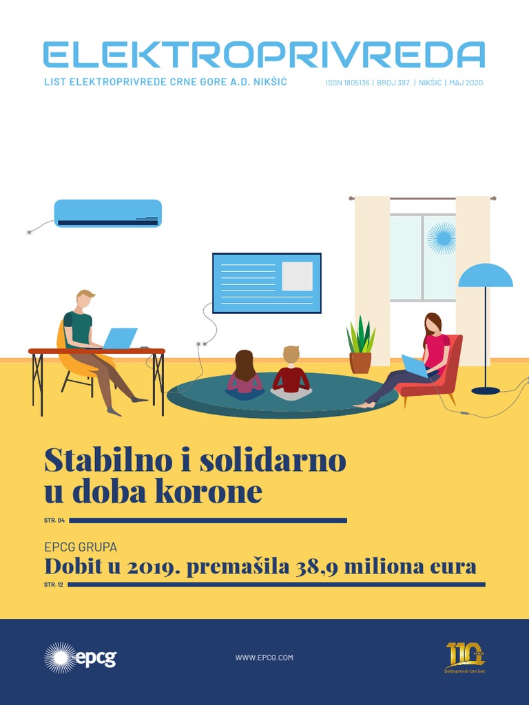 Elektroprivreda: Stabilno I Solidarno U Doba Korone | PDF