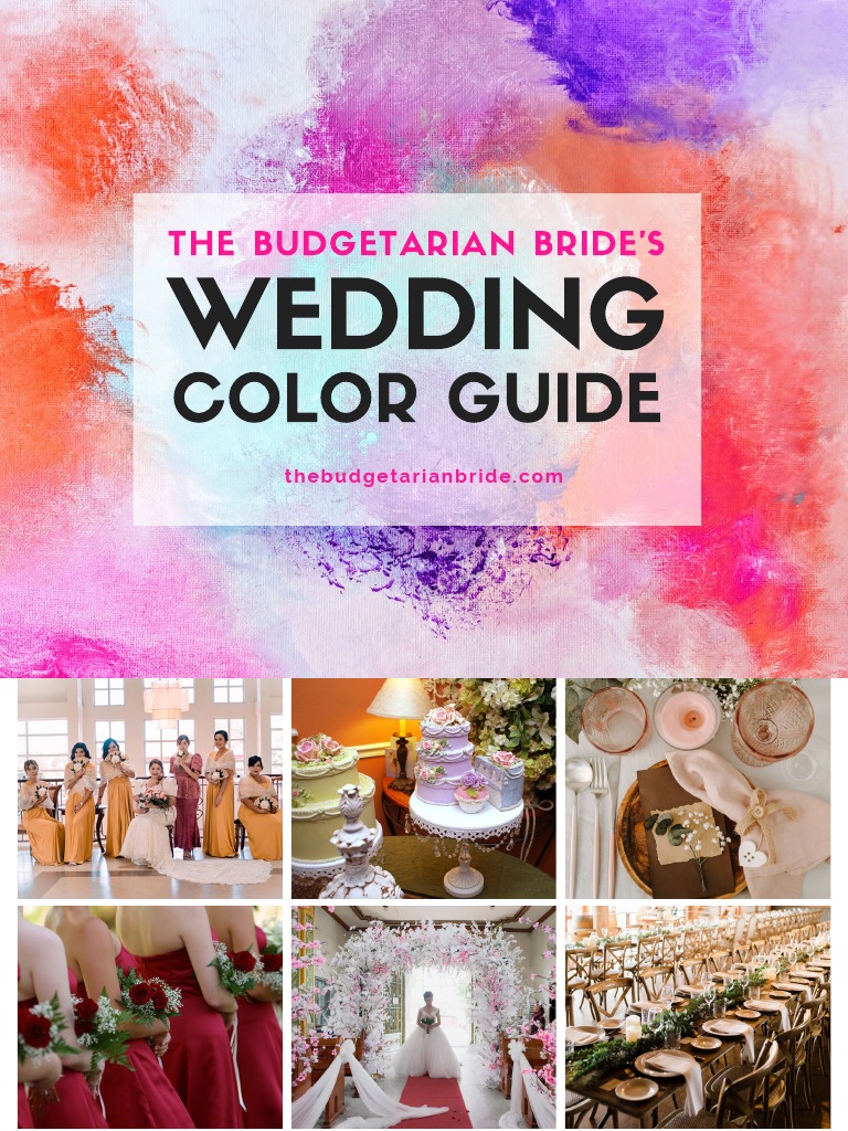 TBB's Wedding Color Guide + Themes | PDF | Color | Visual Perception