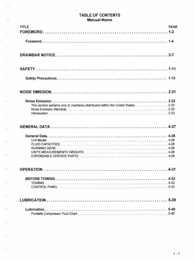 Manual de Operacion y Mto | PDF