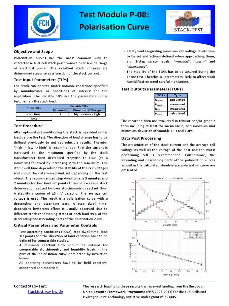 TM P-08 Polarisation Curve | PDF