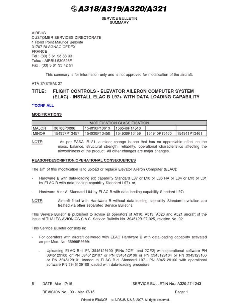 Title: Flight Controls - Elevator Aileron Computer System (Elac ...