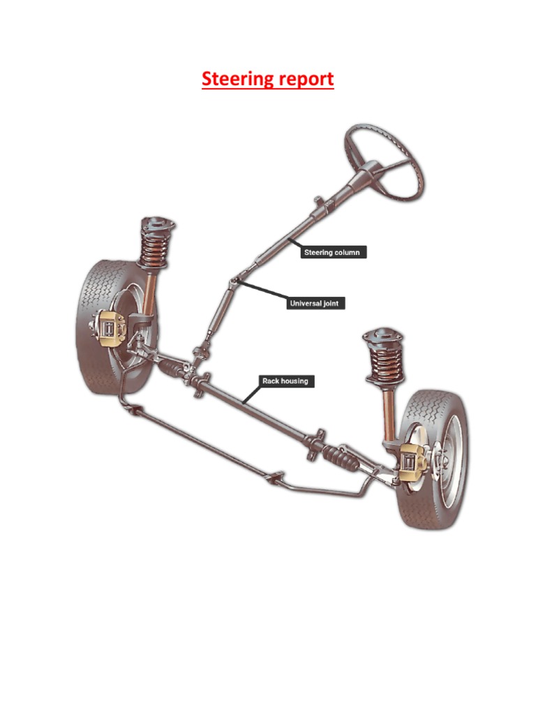 Steering Report | PDF | Steering | Gear
