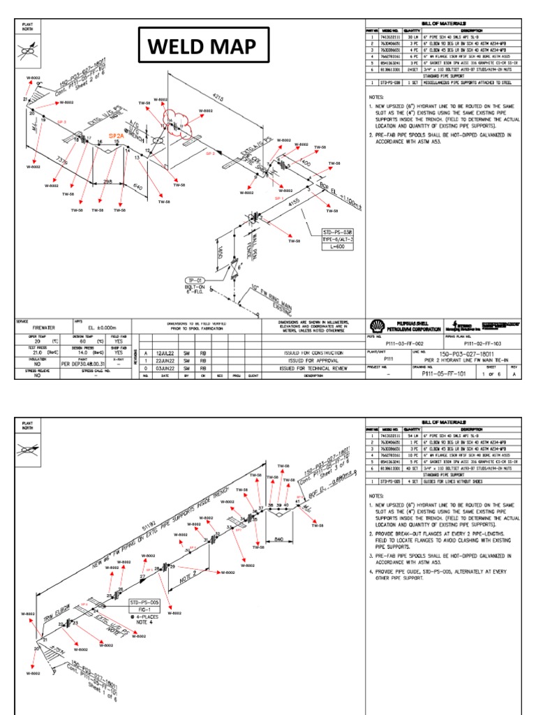 P2 Weld Map | PDF