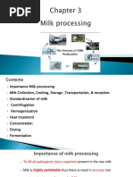 Milk Production Process Flow Chart | PDF | Milk | Dairy