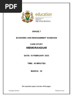Grade 7 EMS Term 2 Exam Paper | PDF | Money | Expense