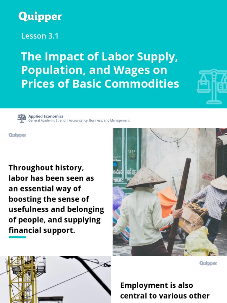 The Impact of Labor Supply, Population, and Wages On Prices of Basic ...