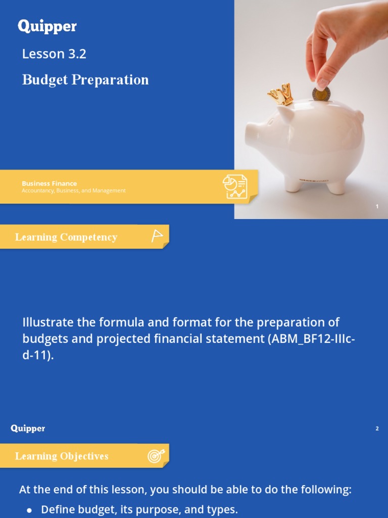 Budget Preparation Guide | PDF | Budget | Revenue