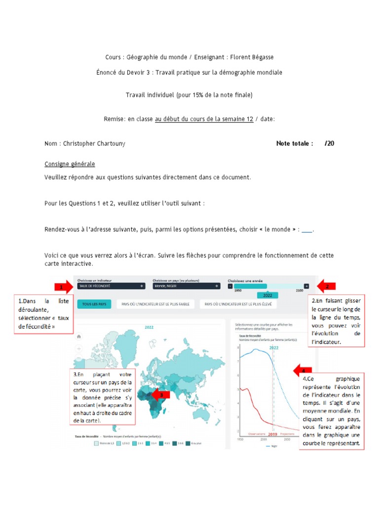 Démographie mondiale : analyse et tendances | PDF