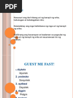 Filipino 11 Jargon | PDF