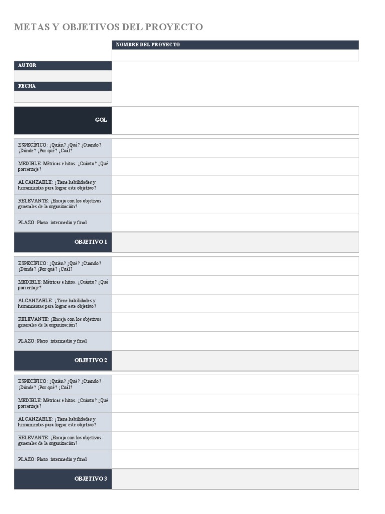 IC Project Goals and Objectives 27213 - ES | PDF