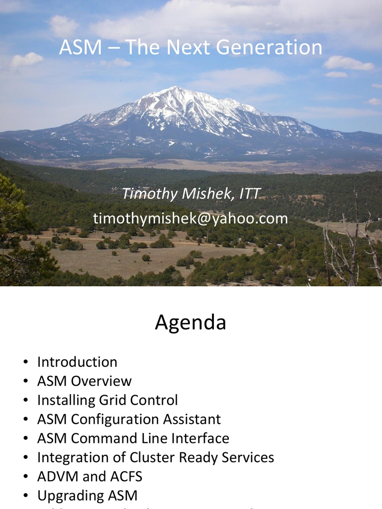 ASM Config | PDF | Oracle Database | File System