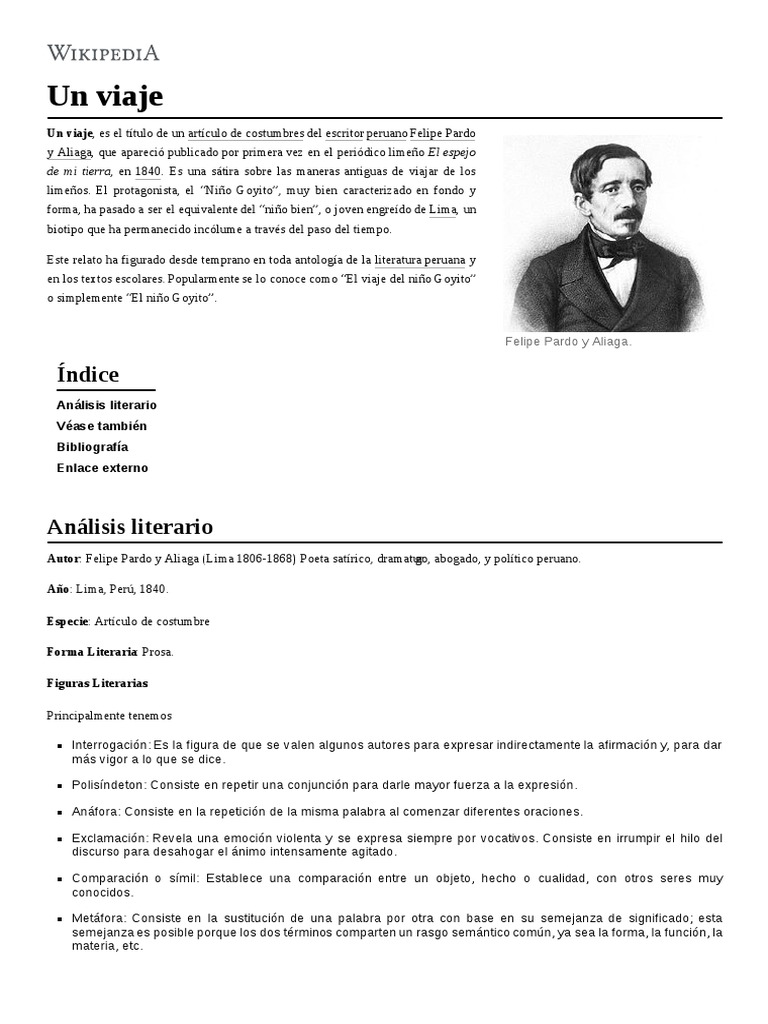 Un Viaje | PDF | Perú