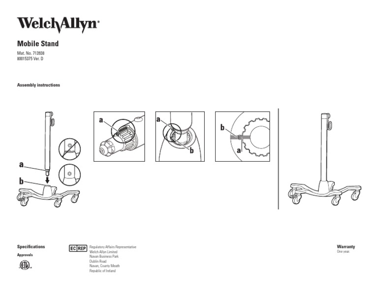 Mobile Stand: Assembly Instructions | PDF