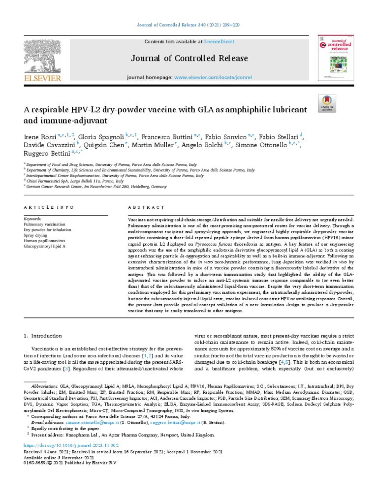 Journal of Controlled Release | PDF