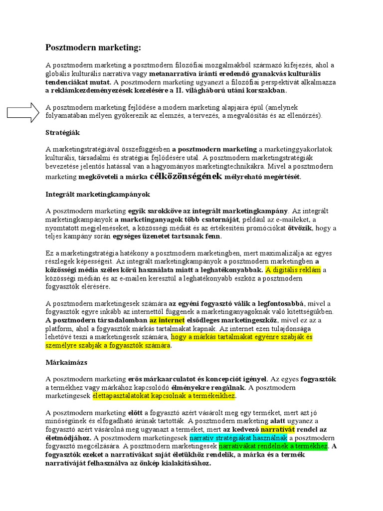 3 - Posztmodern Marketing | PDF