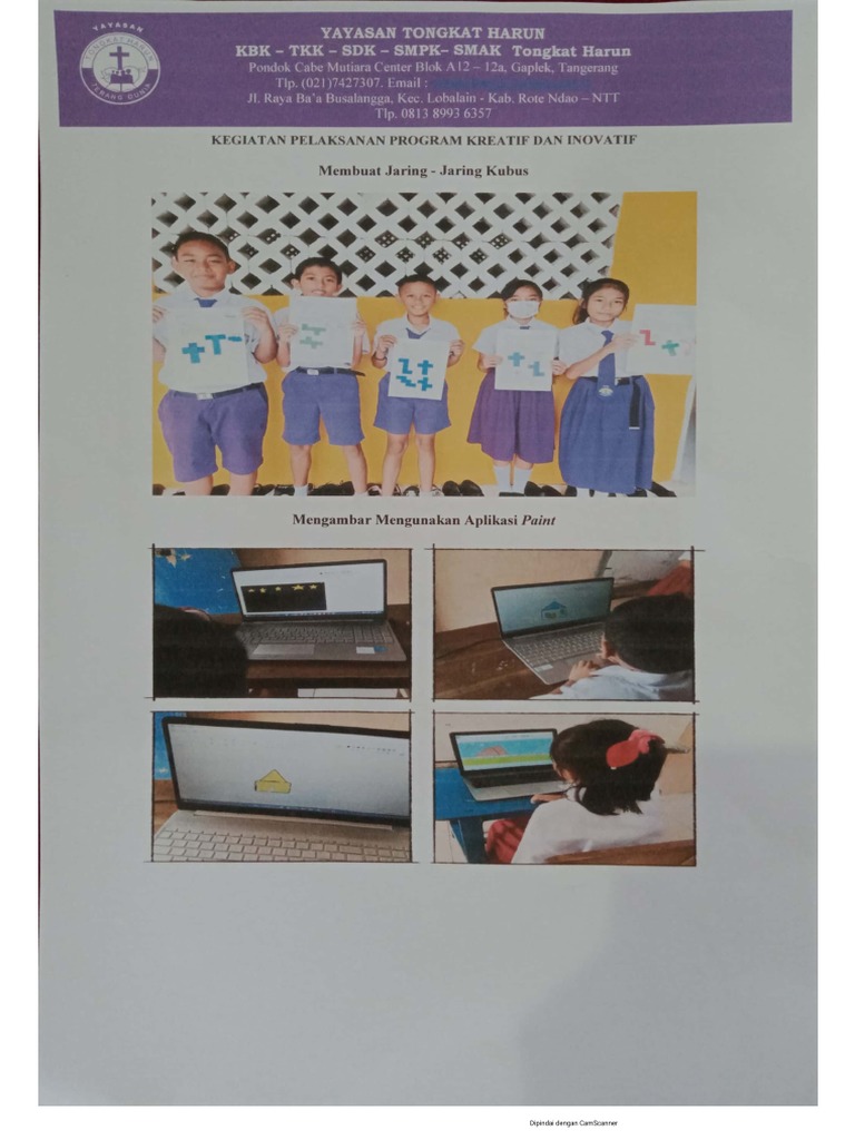 Laporan Kegiatan Pelaksanaan Program Kreatif Dan Inovatif Berupa Video ...